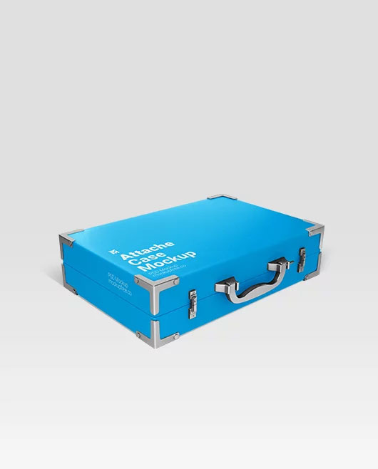 Attache Case Mockup Free Download | Resource Boy