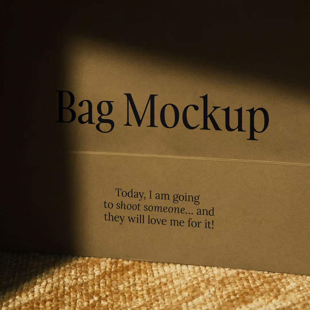 Craft Paper Bag Mockup Free Download | Resource Boy