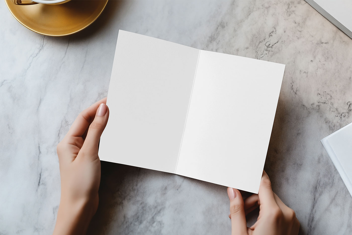 Folded Invitation Card Mockup Free Download | Resource Boy