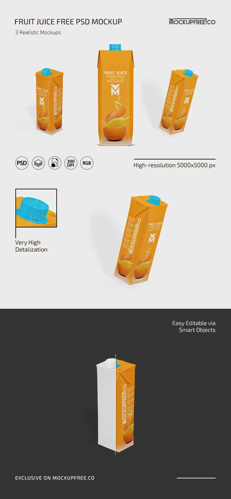 Fruit Juice Mockup Free Download | Resource Boy