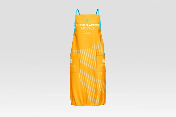 Kitchen Apron Mockup Free Download | Resource Boy