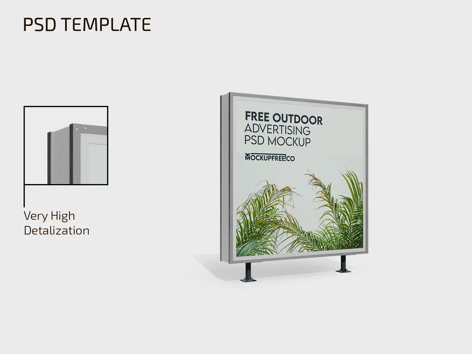 Outdoor Advertising Mockup Free Download | Resource Boy