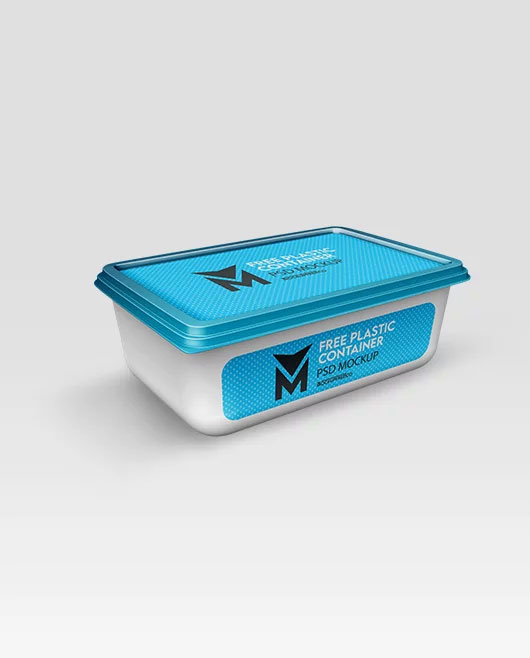 Plastic Container Mockup Free Download | Resource Boy