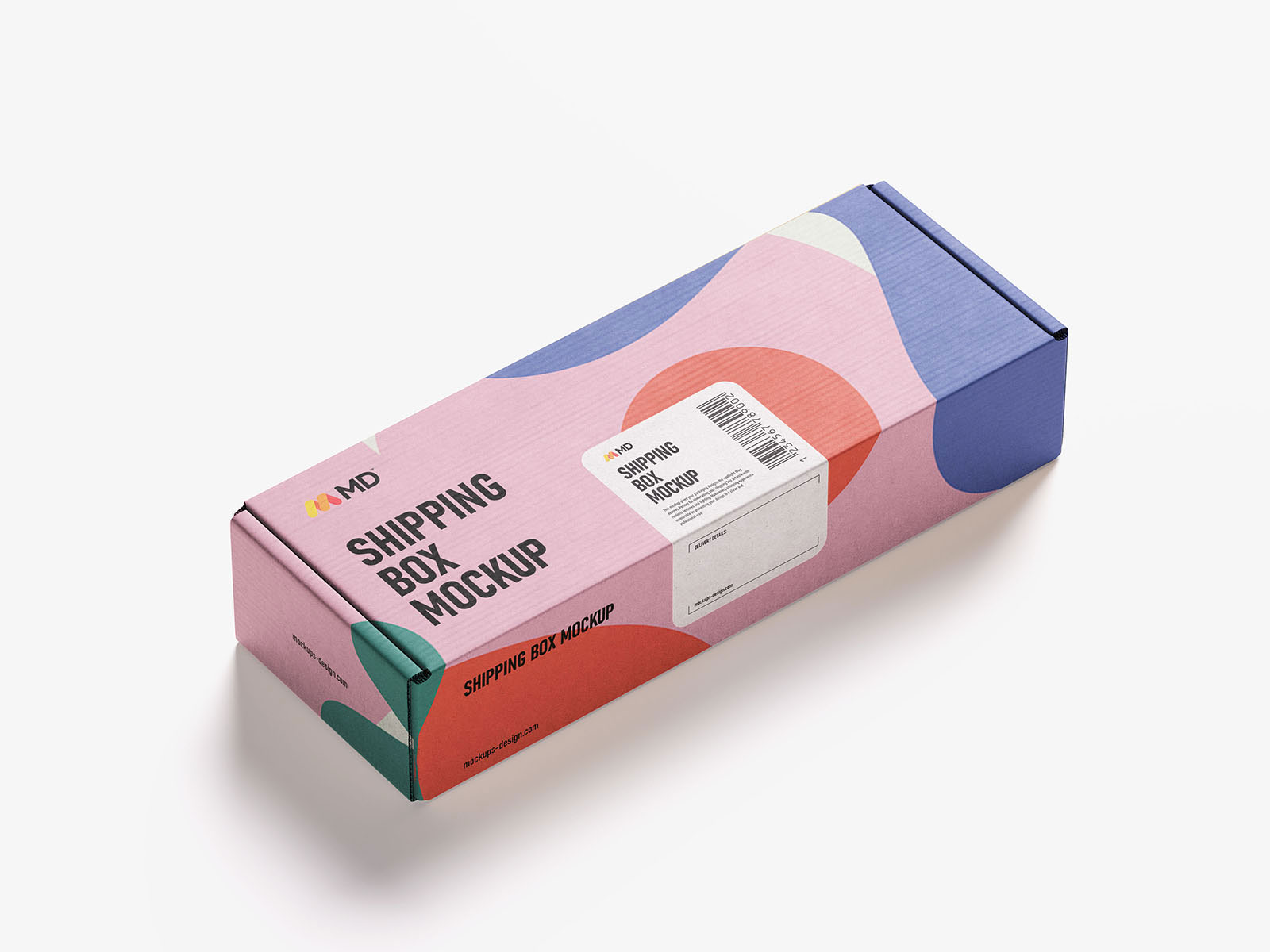 Shipping Box Mockup Free Download | Resource Boy