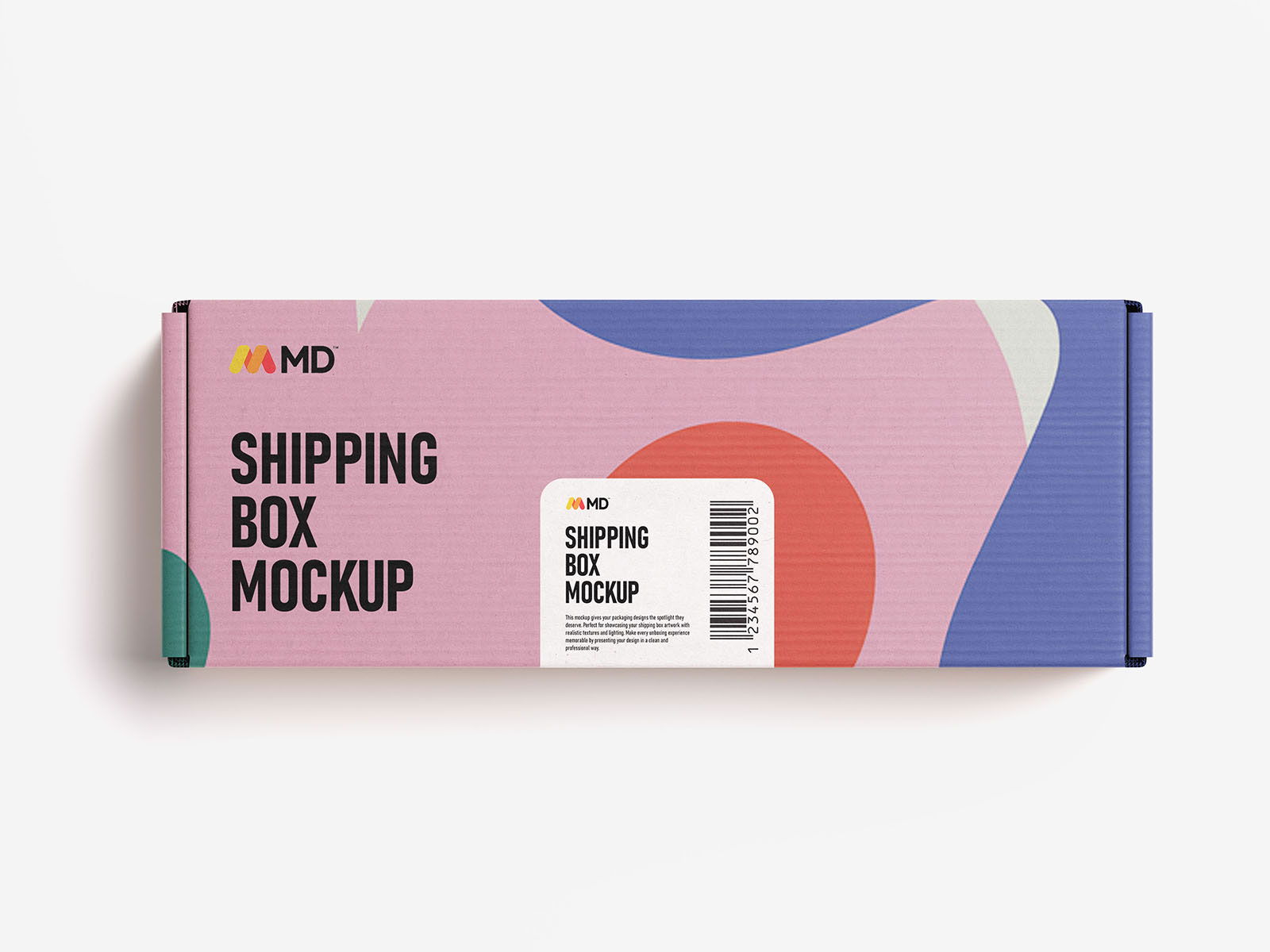 Shipping Box Mockup Free Download | Resource Boy