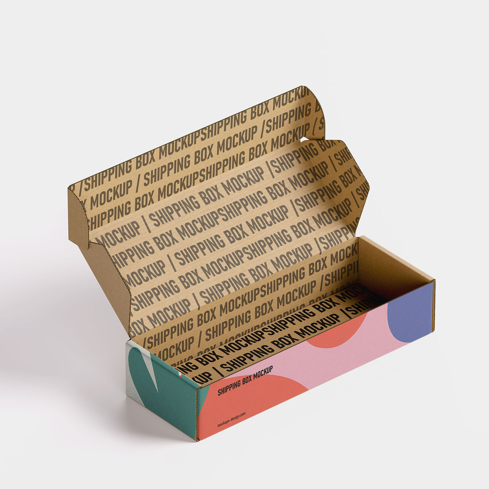 Shipping Box Mockup Free Download | Resource Boy
