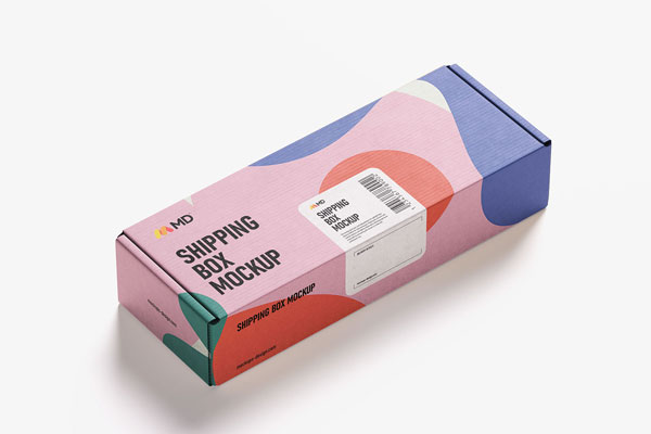 Shipping Box Mockup Free Download | Resource Boy