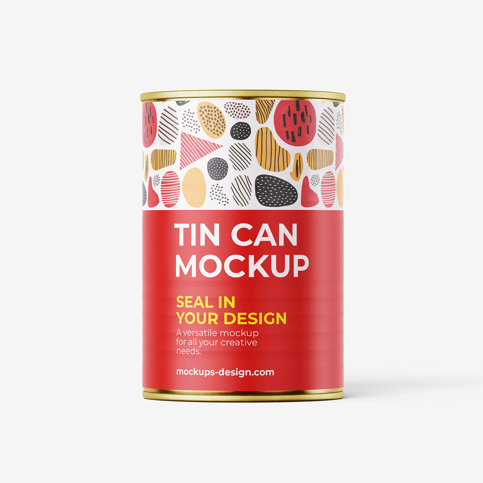 Tin Can Mockup Free Download | Resource Boy