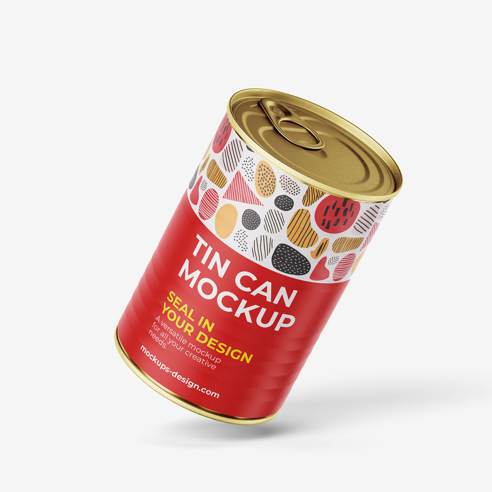 Tin Can Mockup Free Download | Resource Boy