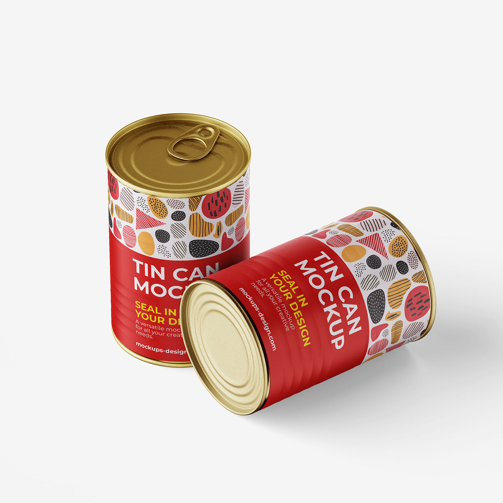 Tin Can Mockup Free Download | Resource Boy