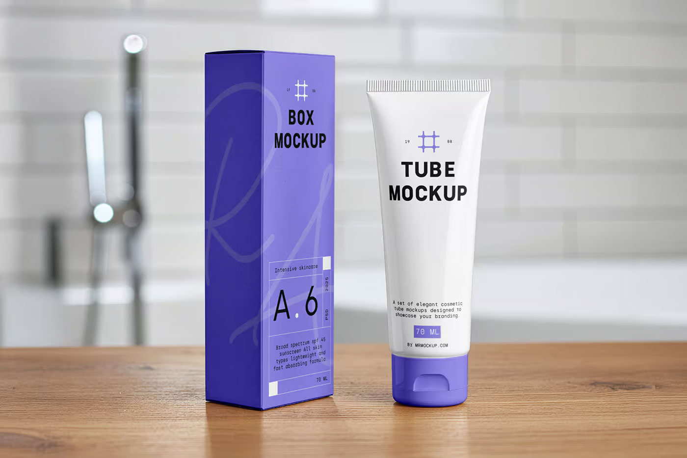 Box Cosmetic Tube Mockup Free Download | Resource Boy