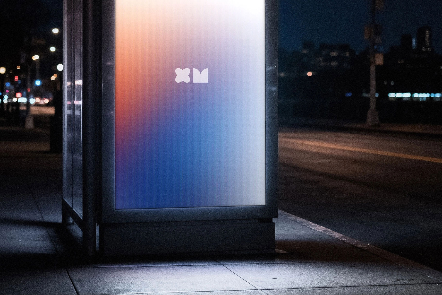 Bus Stop Vertical Screen Mockup Free Download | Resource Boy