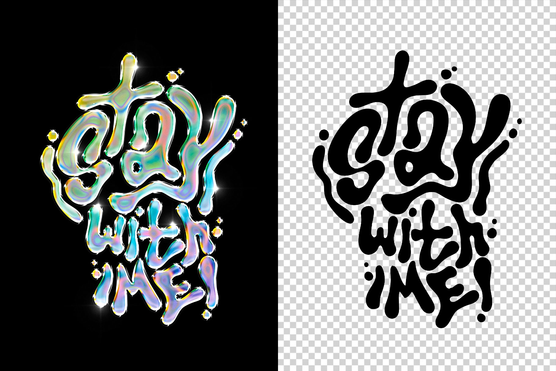 Celestial Chrome Text Effect / Logo Mockup Free Download | Resource Boy