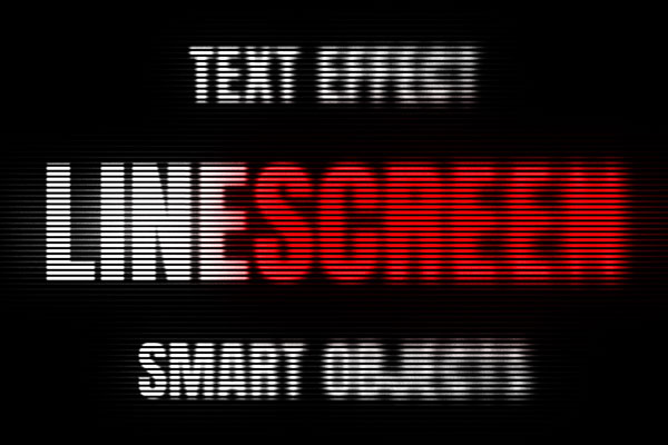 Line Screen Text Effect / Logo Mockup Free Download | Resource Boy