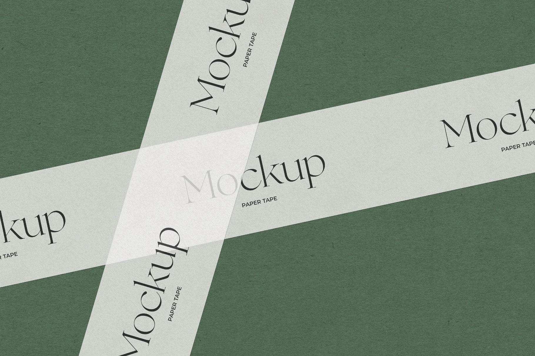 Paper Tape Mockup Free Download | Resource Boy