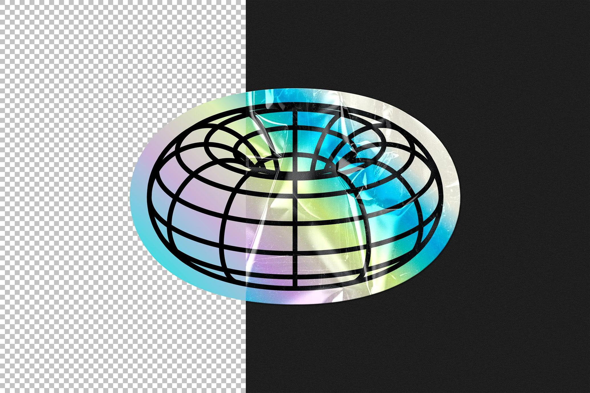 Plastic Sticker Mockup Free Download | Resource Boy