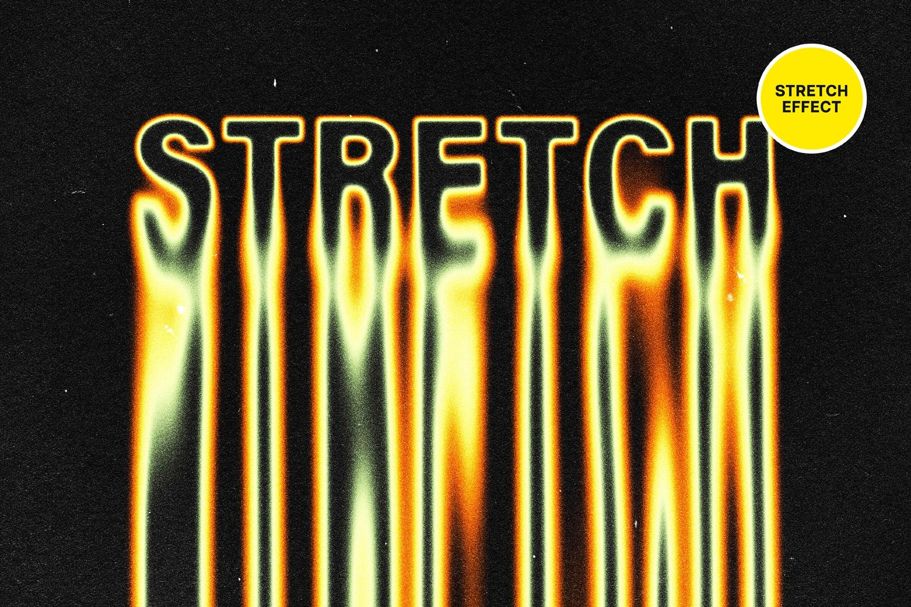 Stretch Melting Text Effect / Logo Mockup Free Download | Resource Boy