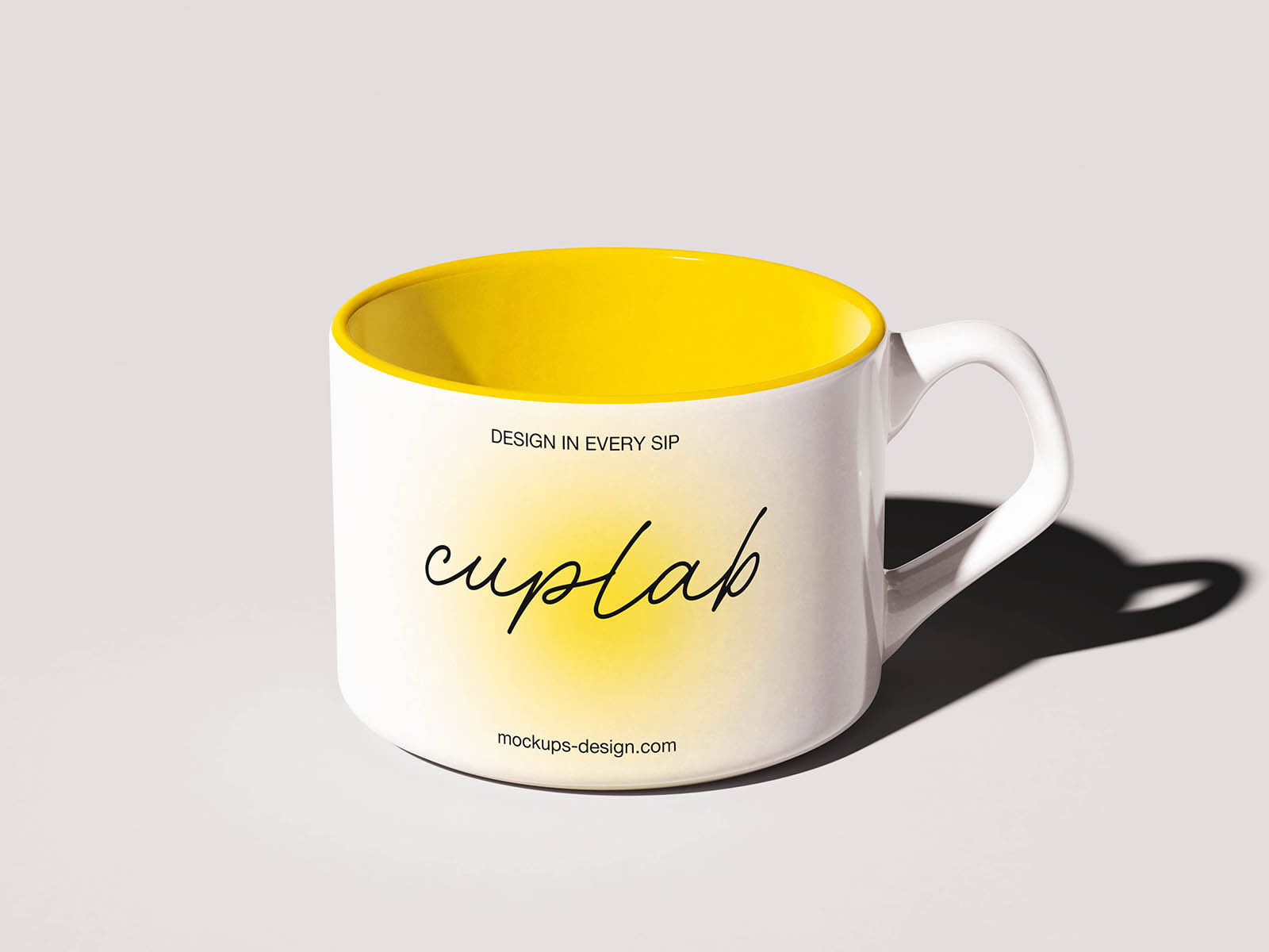 Wide Ceramic Coffee Cup Mockup Free Download | Resource Boy