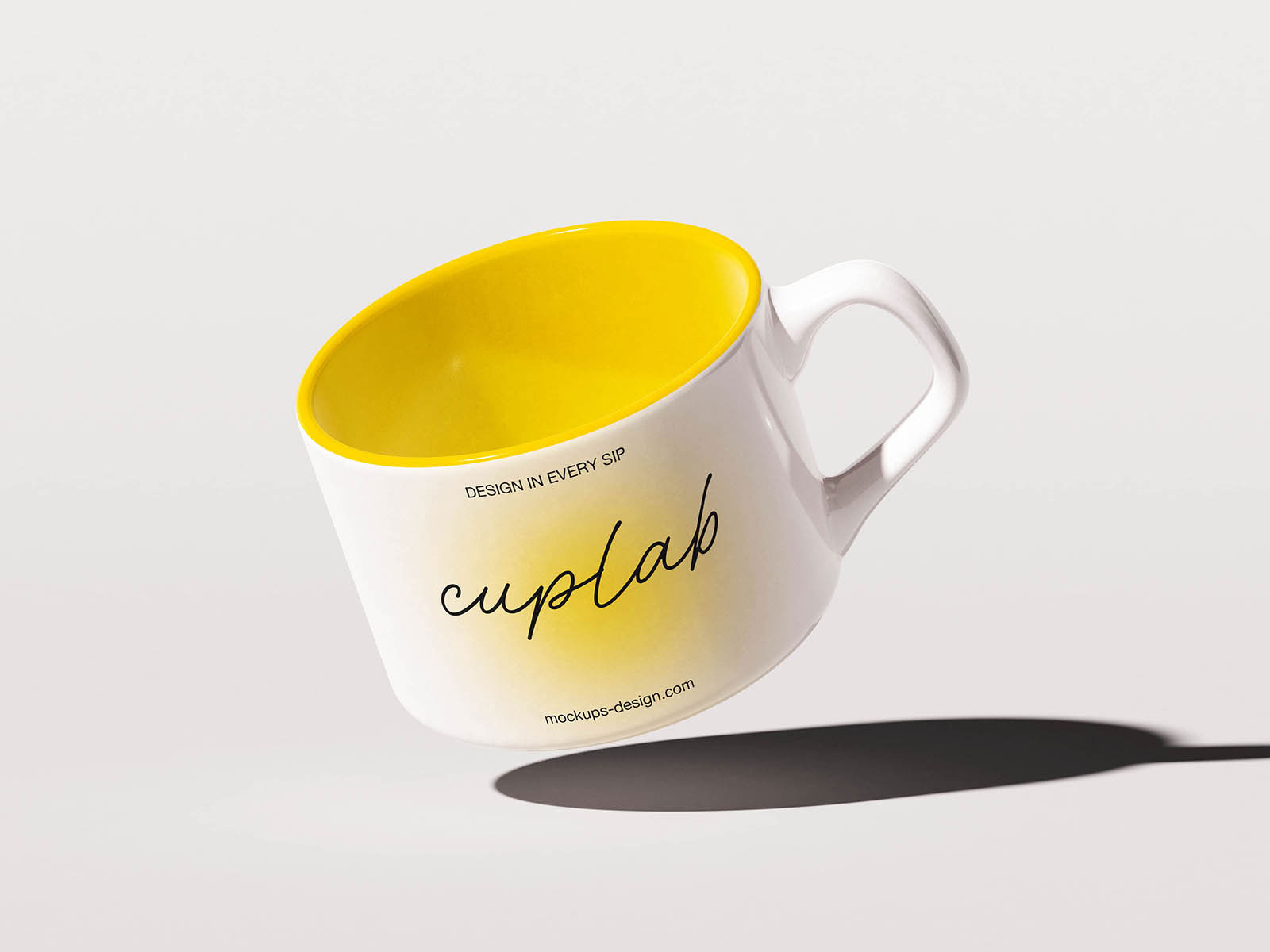 Wide Ceramic Coffee Cup Mockup Free Download | Resource Boy