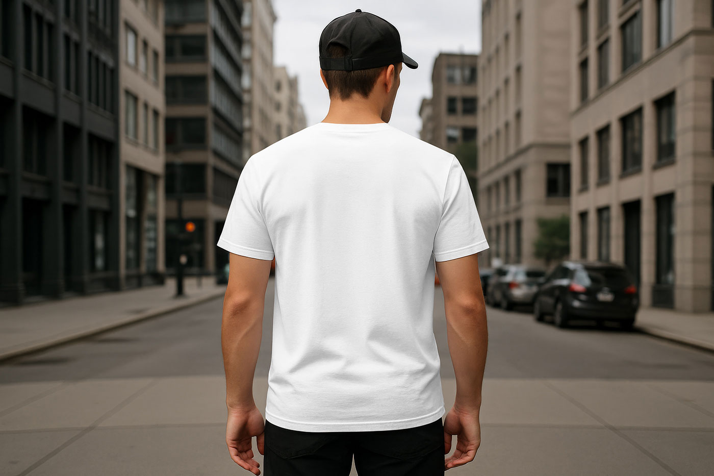 Back T-Shirt Mockup Free Download | Resource Boy