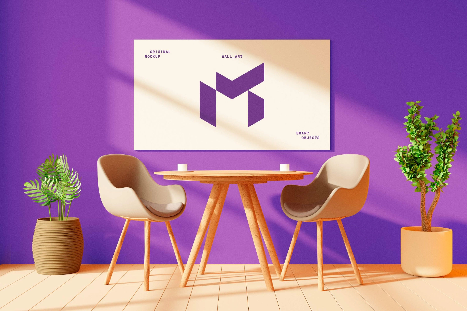 Cafe Poster Mockup Free Download | Resource Boy