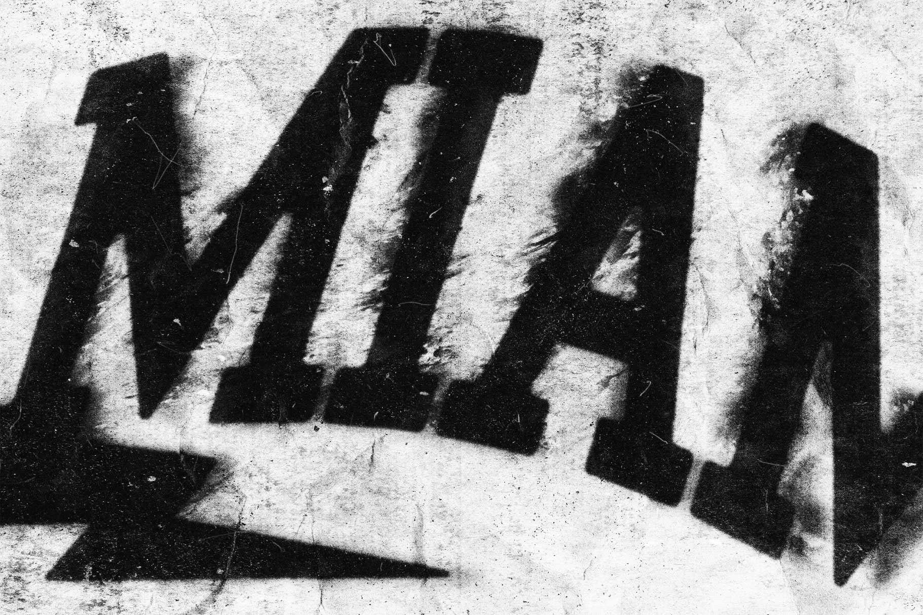 Distressed Misprint Text Effect / Logo Mockup Free Download | Resource Boy