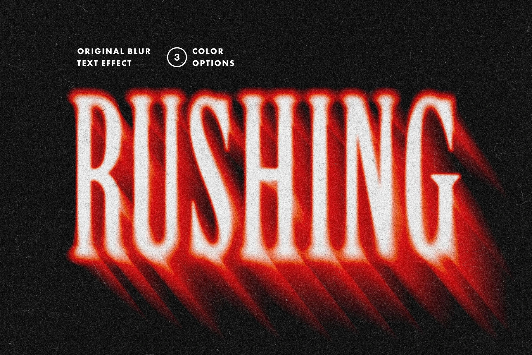 Rushing Blur Text Effect / Logo Mockup Free Download | Resource Boy