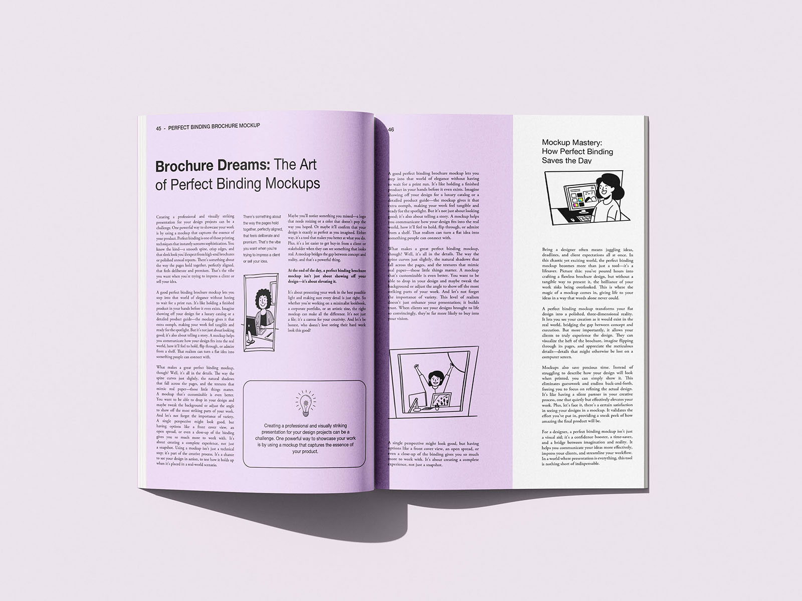 Sleek A4 Brochure Mockup Free Download | Resource Boy