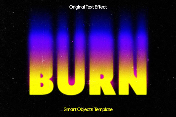 Smudged Toxic Text Effect / Logo Mockup Free Download | Resource Boy