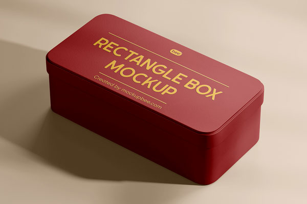 Metal Elegant Box Mockup Free Download | Resource Boy